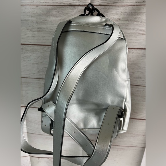 Dkny | Bags | Dkny Mini Abby Silver Backpack | Poshmark